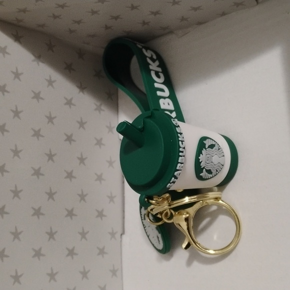 Accessories | Starbucks Keychain Bag Charm | Poshmark